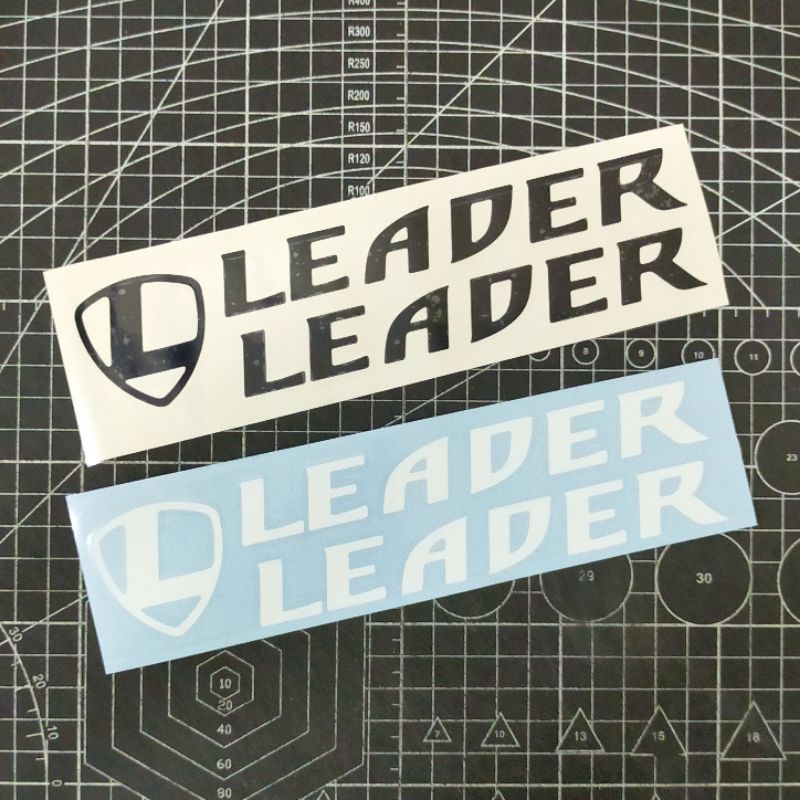LEADER BIKES LOGO CUTTING STICKER STIKER | Shopee Malaysia