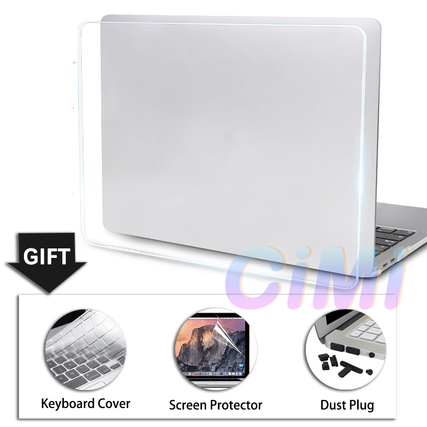 4 in 1 Crystal Transparent Clear Case for Apple Macbook Air New Pro ...