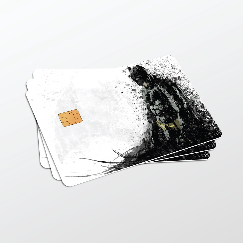 KapzLegacy Batman ATM Bank Sticker Card Cover Access Touch n Go Skin ...