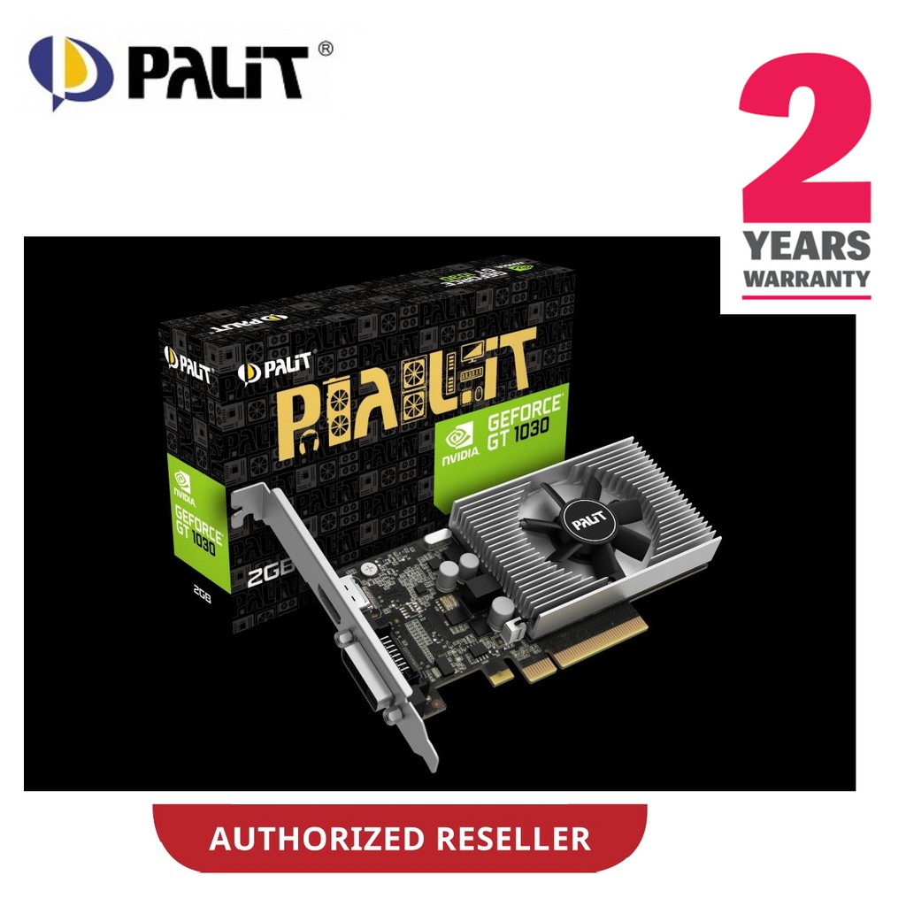Palit GeForce® GT 1030 2GB DDR4 Graphic Card (PALX-GT1030D4-2G ...
