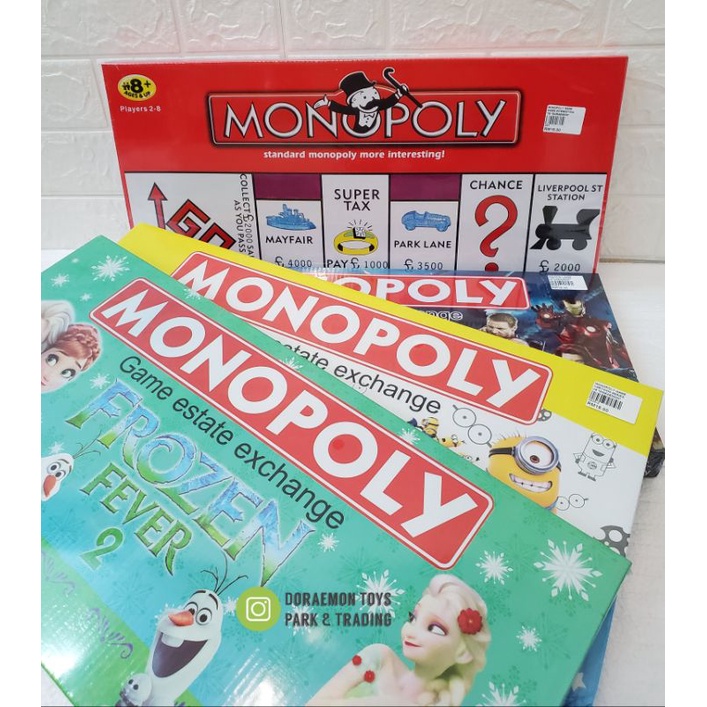Monopoly Games Estate Exchange | Shopee Malaysia