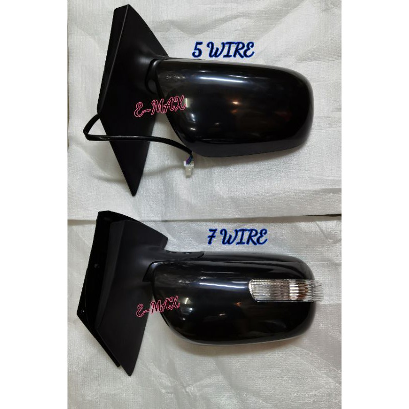 TOYOTA VIOS NCP93 2008-2013 YEAR DOOR SIDE MIRROR ASSEMBLY -5 WIRE / 7 ...