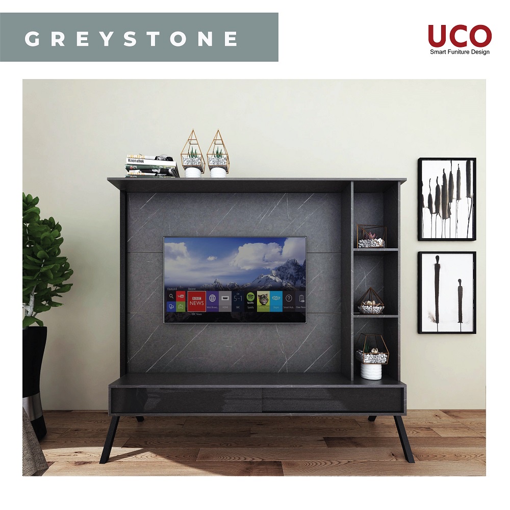 UCO Europe Stand TV Cabinet | Shopee Malaysia