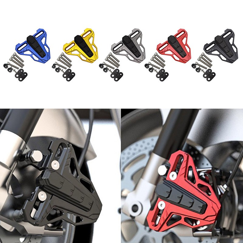 SEMSPEED Motorcycle Front Rear Disc Caliper Brake Pump Cover Guard for ...