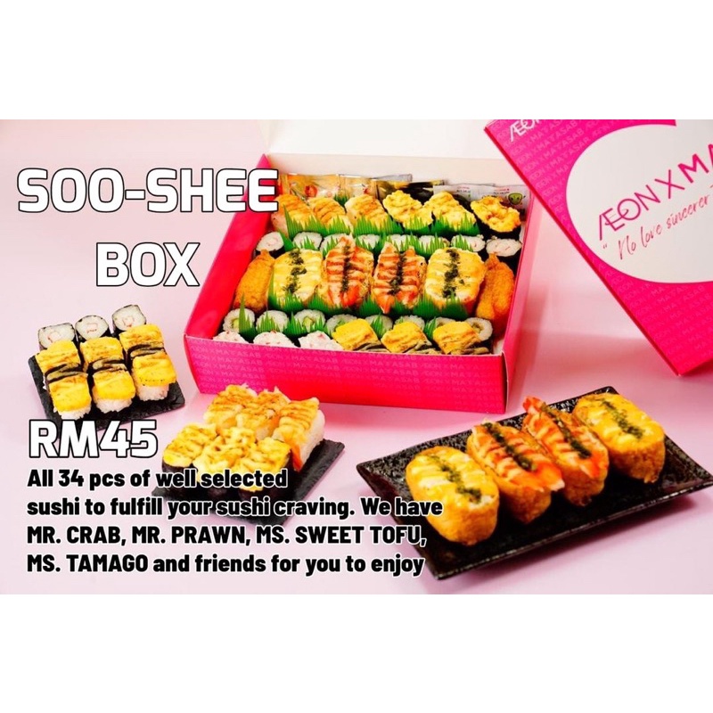 SOO-SHEE BOX (AEON X MAMASAB) | Shopee Malaysia