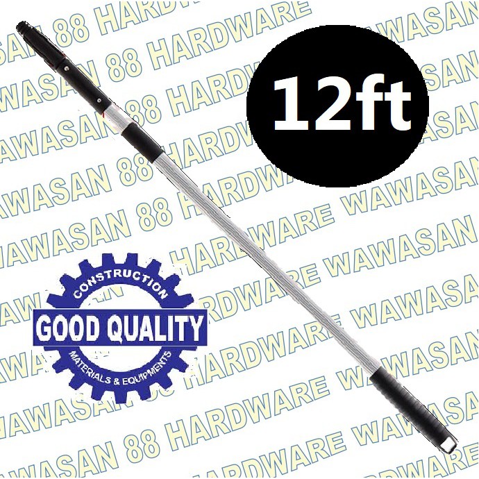 Aluminium Adjustable Retractable Extension Rod 12ft Pole Stick For ...