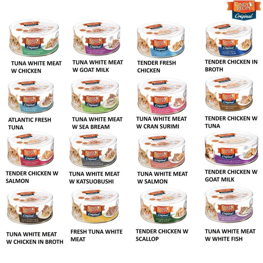 Cindy's Recipe Original Canned Food 80G (24TIN) | Shopee Malaysia