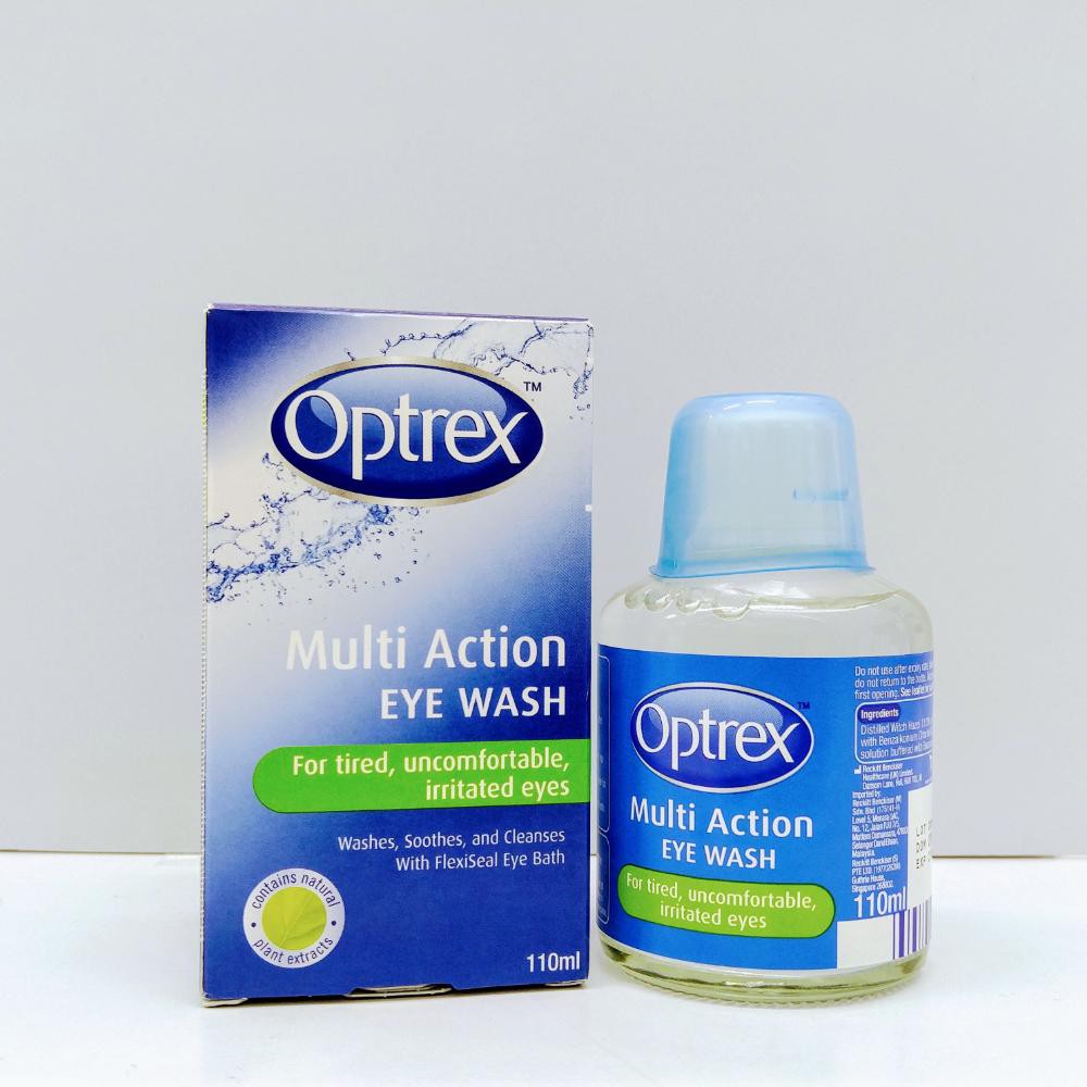 OPTREX MULTI ACTION EYE WASH 110ML | Shopee Malaysia