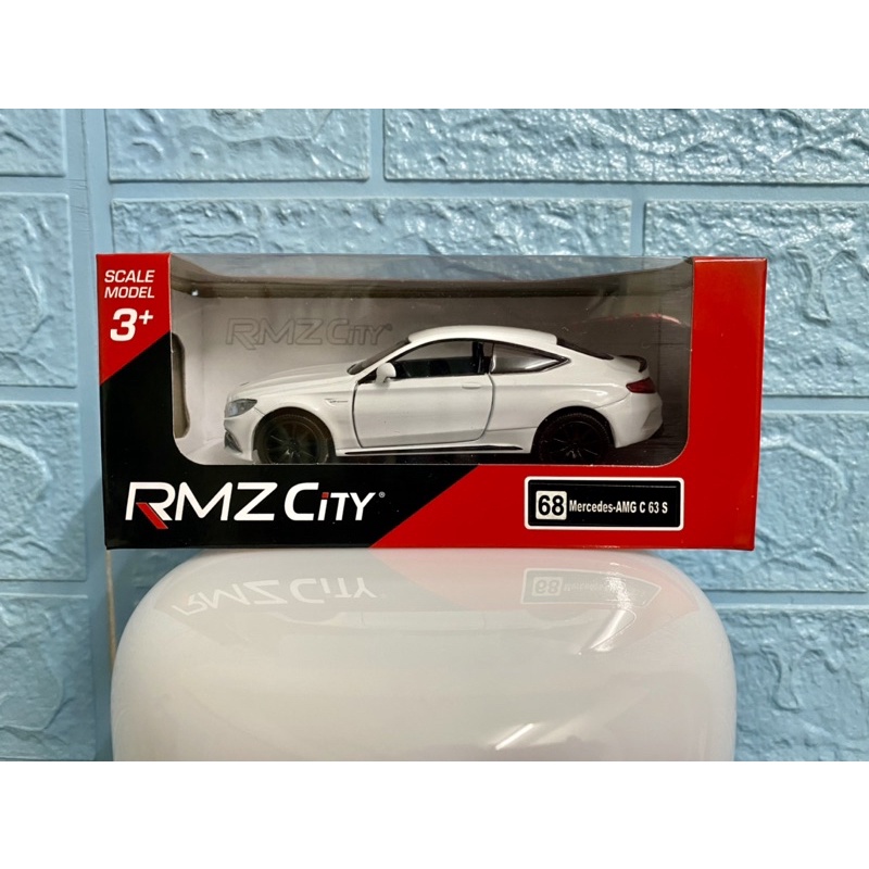 RMZ City MERCEDES BENZ AMG C63S White 32 1/34 1/36 Diecast Car Model ...