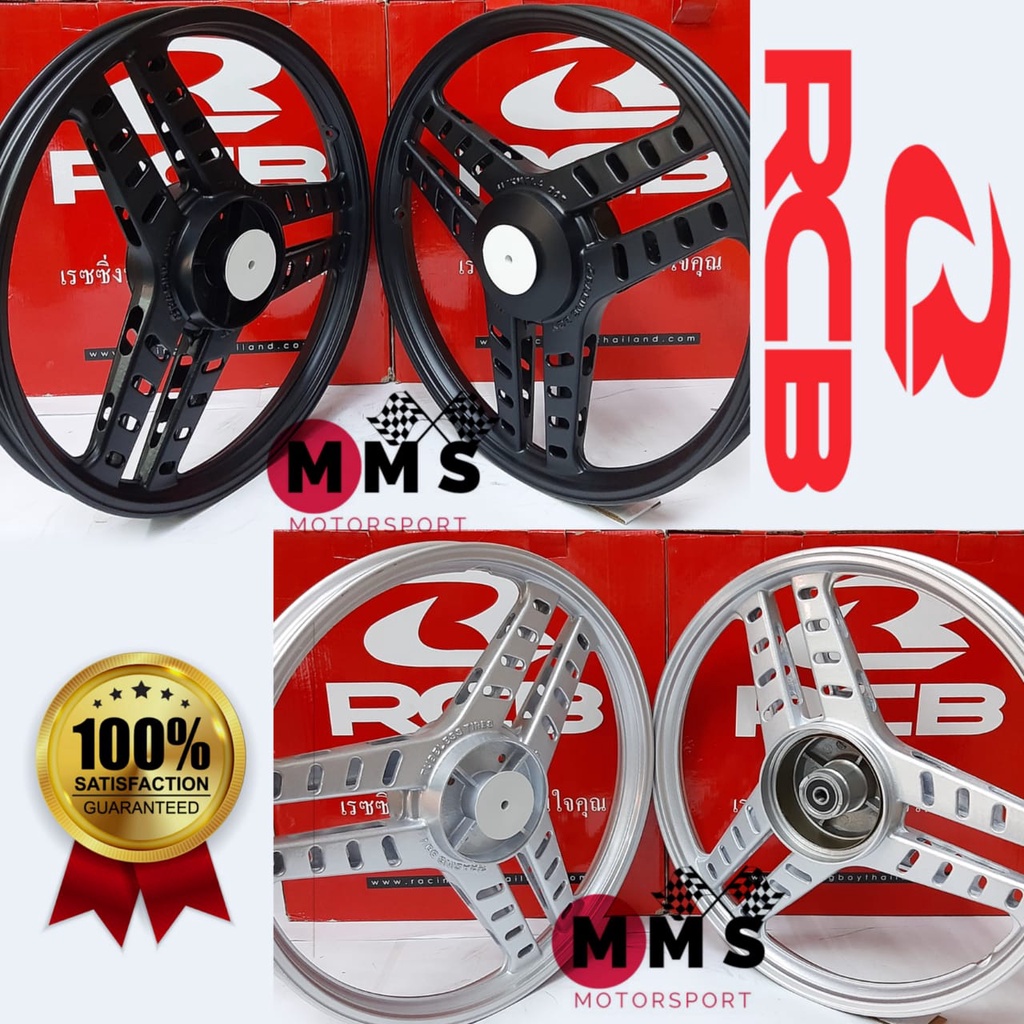 RACING BOY RB SPORT RIM MBX 366 SYM E Bonus 110 F/R-140x17 Matt Black ...