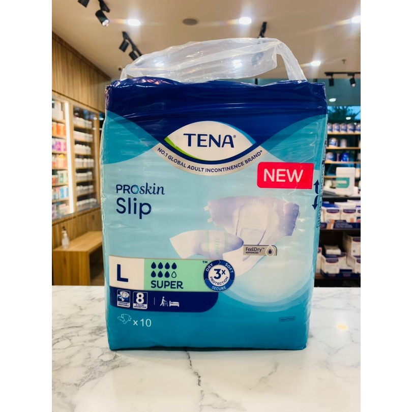 Preferred +】TENA PROSKIN SLIP SUPER L 10'S | Shopee Malaysia