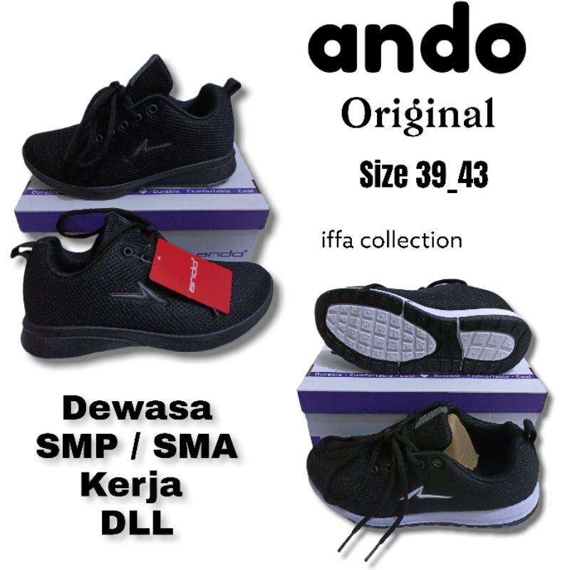 Ando original Flexible Rubber Sole ando Shoes | Shopee Malaysia