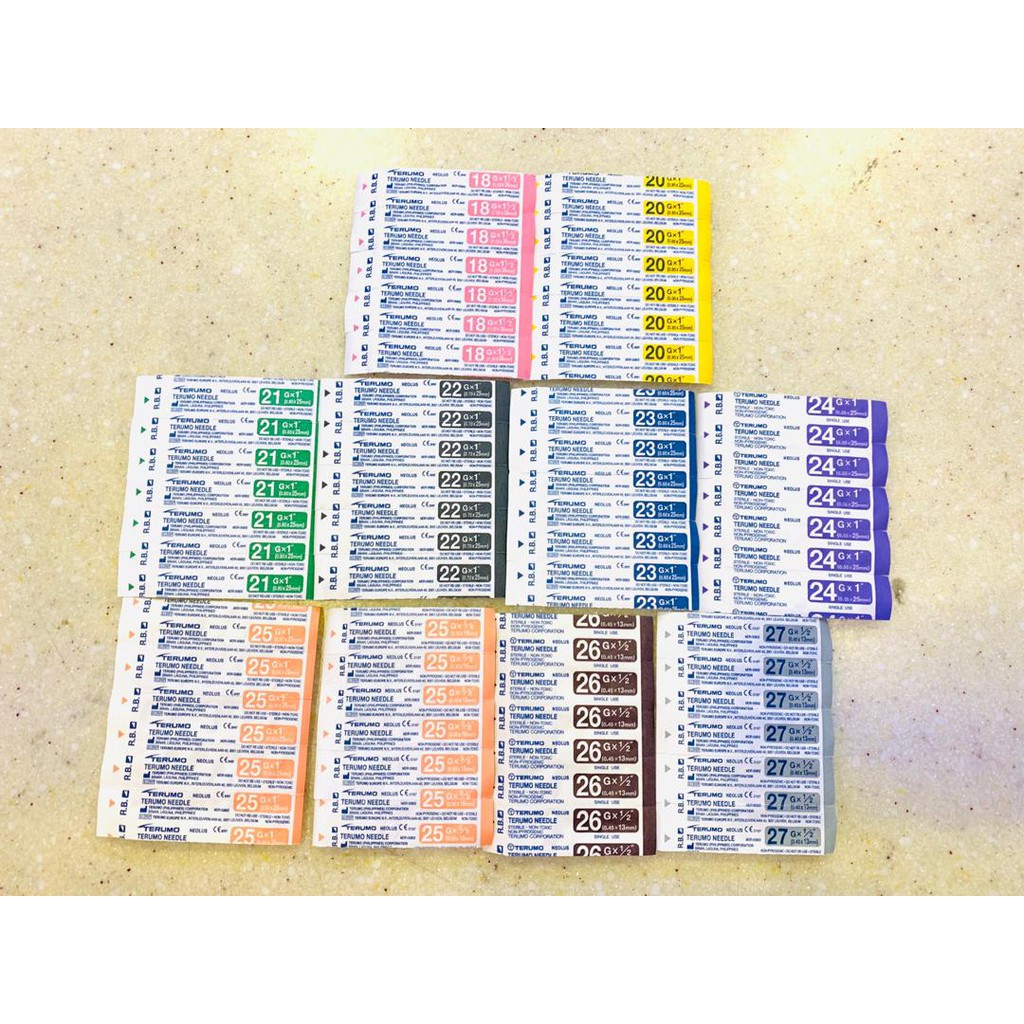 TERUMO NEOLUS NEEDLE 1 PIECE 18G-27G | Shopee Malaysia