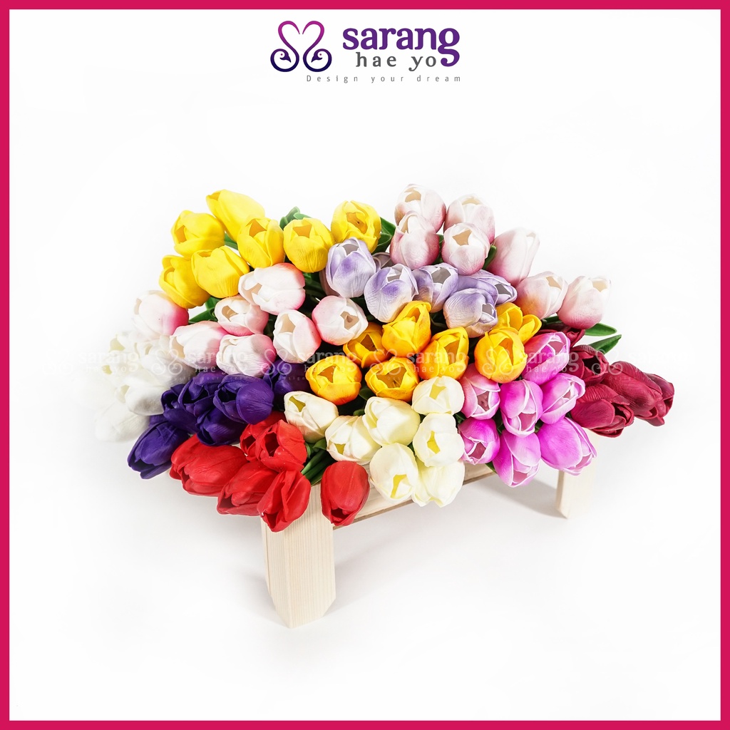 7 PCS TULIP FLOWER / bungaTULIP / BUNGA GUBAHAN HANTARAN / HOME DECOR ...
