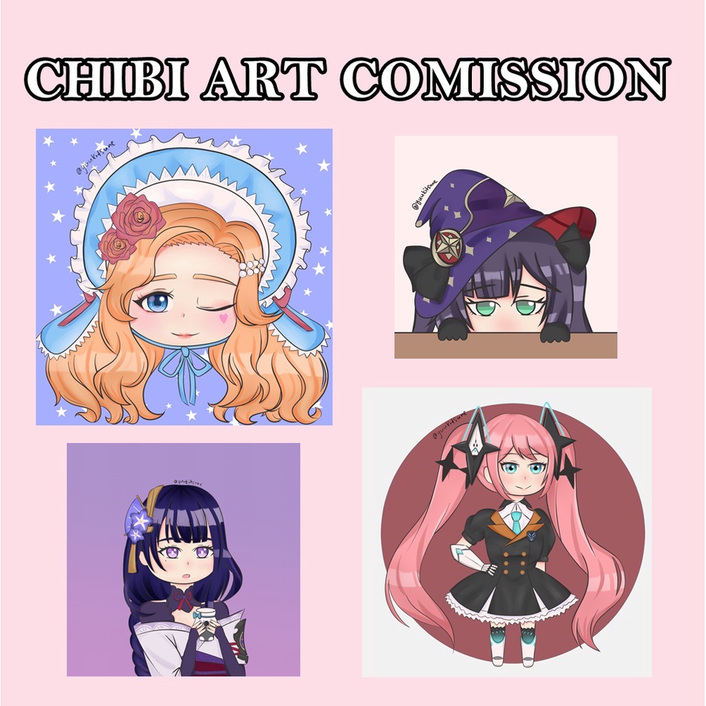 [Chibi Art Commission] Digital Drawing | Shopee Malaysia