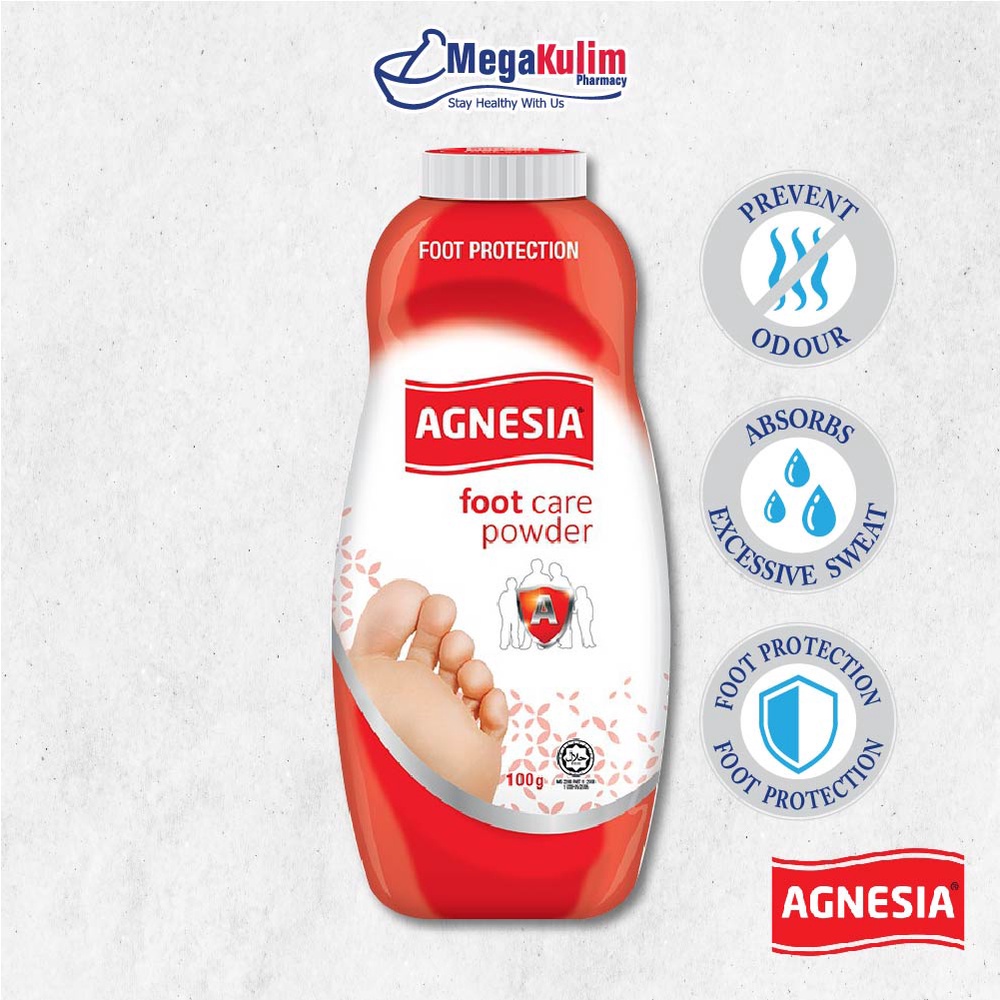 Agnesia Foot Care Powder (100g) | Shopee Malaysia