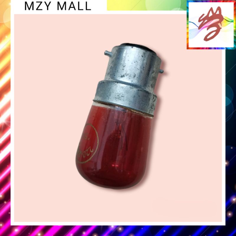 Tungsram B22 15W Red Colour Bulb/ Mentol Merah(1pcs) | Shopee Malaysia