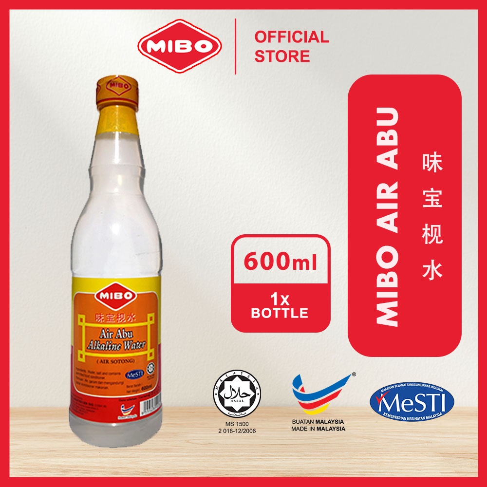 [Ready Stock] MIBO Air Abu /Alkaline Water 600ml | Shopee Malaysia