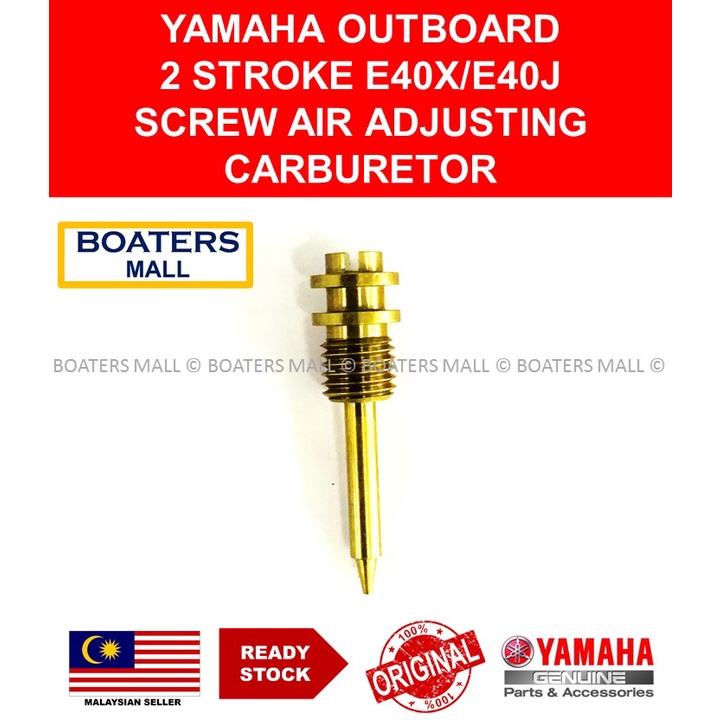 YAMAHA OUTBOARD 6F5-14323-01 SCREW AIR ADJUSTING CARBURETOR 2 STROKE E40G/E40J 100% ORIGINAL ...
