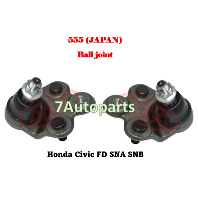 100% Original (Made in Japan) 555 Japan Lower Arm Ball Joint Set SB ...
