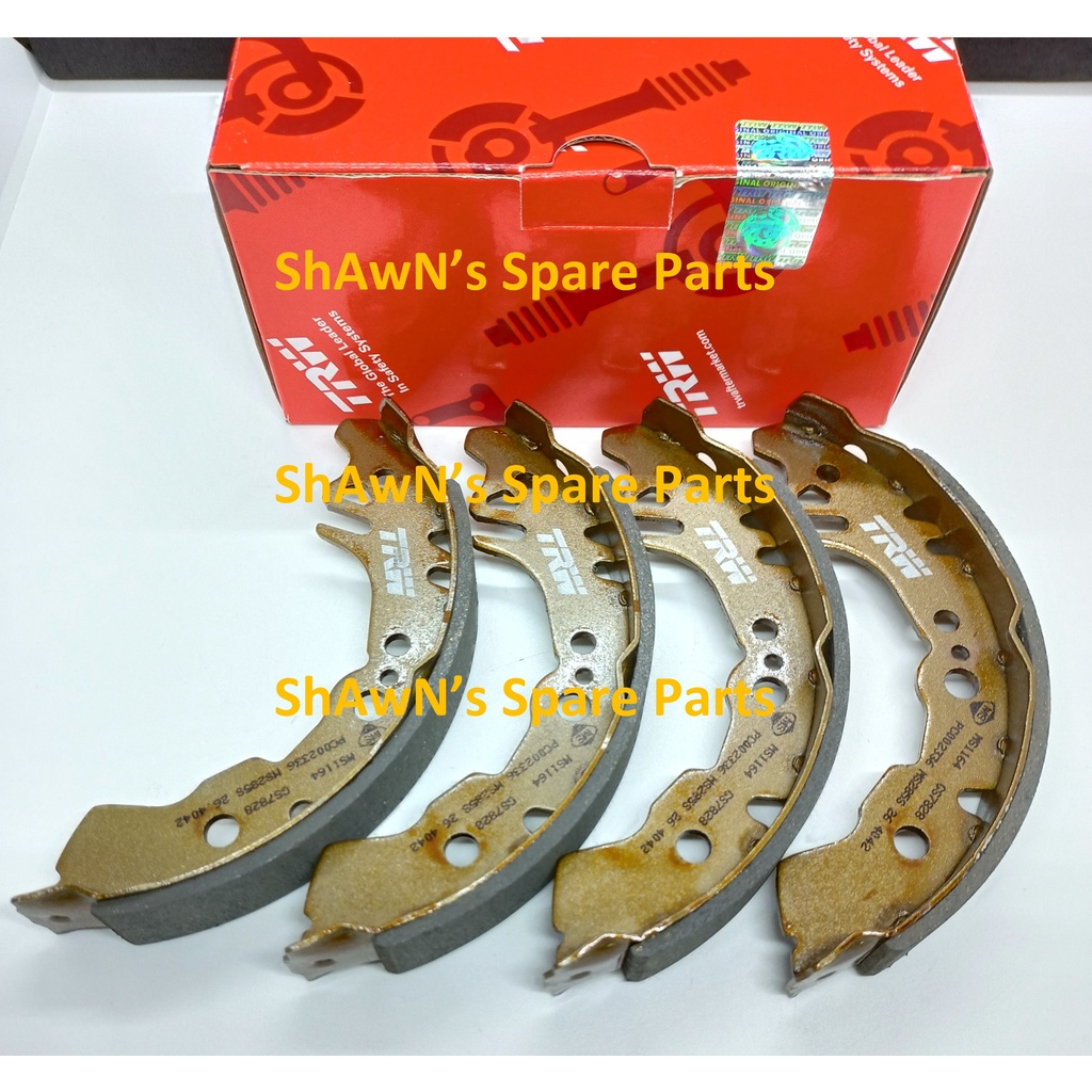 TRW Rear Brake Shoes / Brake Pump Perodua Myvi Old 05-11 / Myvi Lagi ...