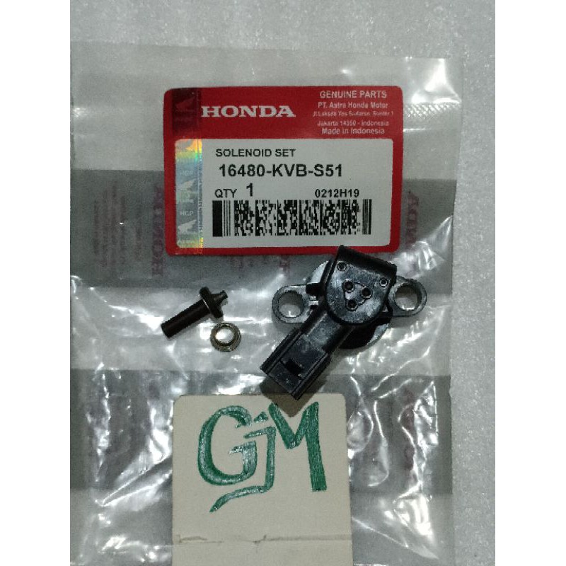 Selenoid SENSOR IACV SENSOR LANGSAM BEAT FI VARIO FI REVO FI SCOOPY FI ...