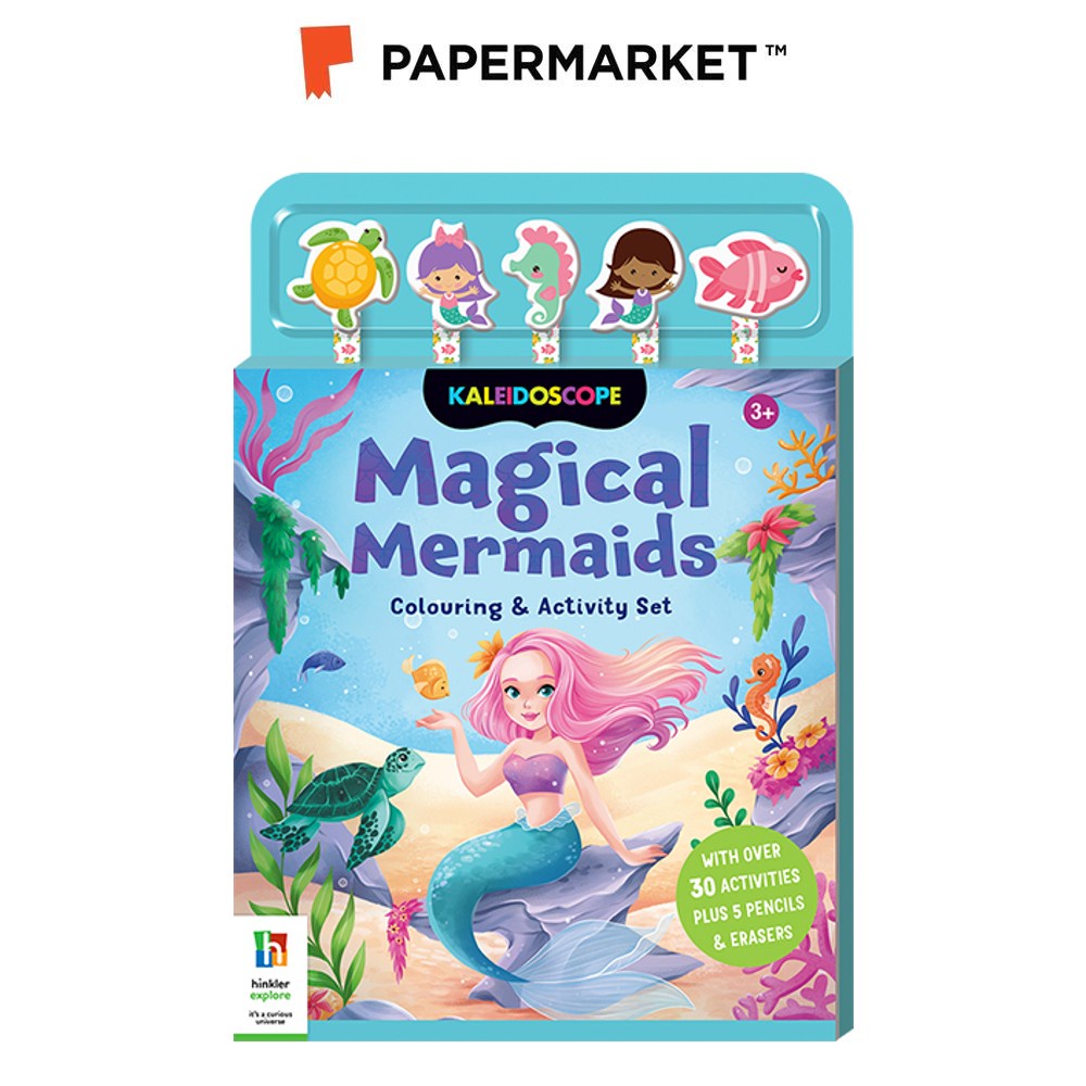 Cute Mermaid-themed Art & Craft Set - Magical Mermaids Colouring ...