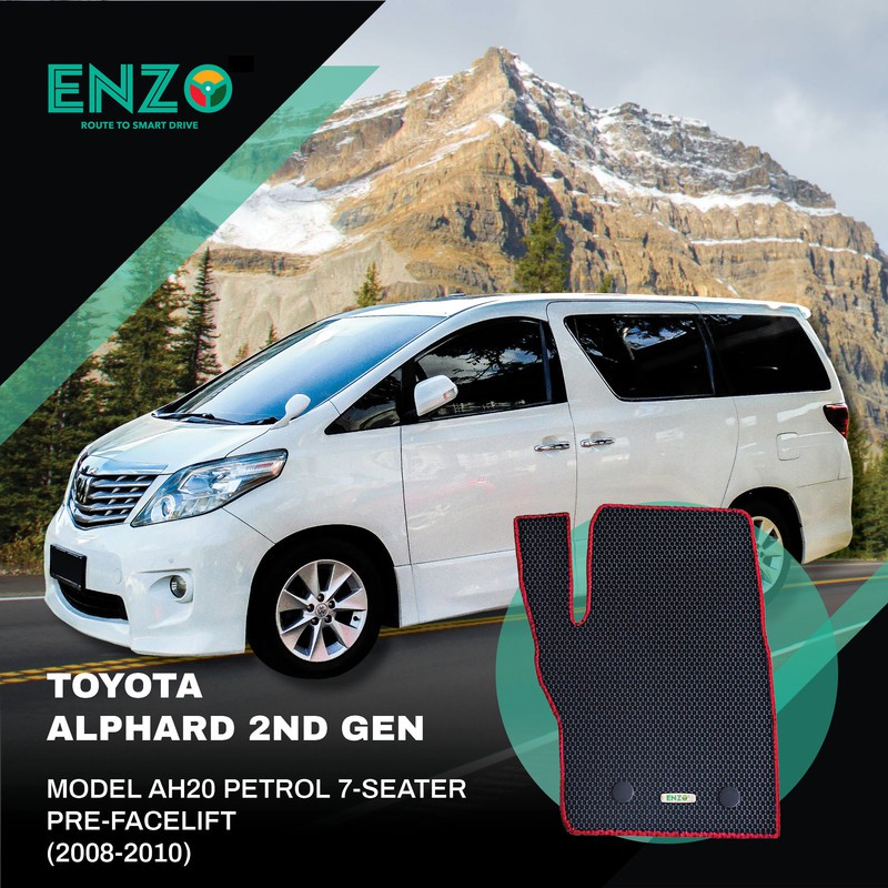 Toyota Alphard 2nd Gen Model AH20 Petrol 7 Seater Pre-Facelift - Enzo ...