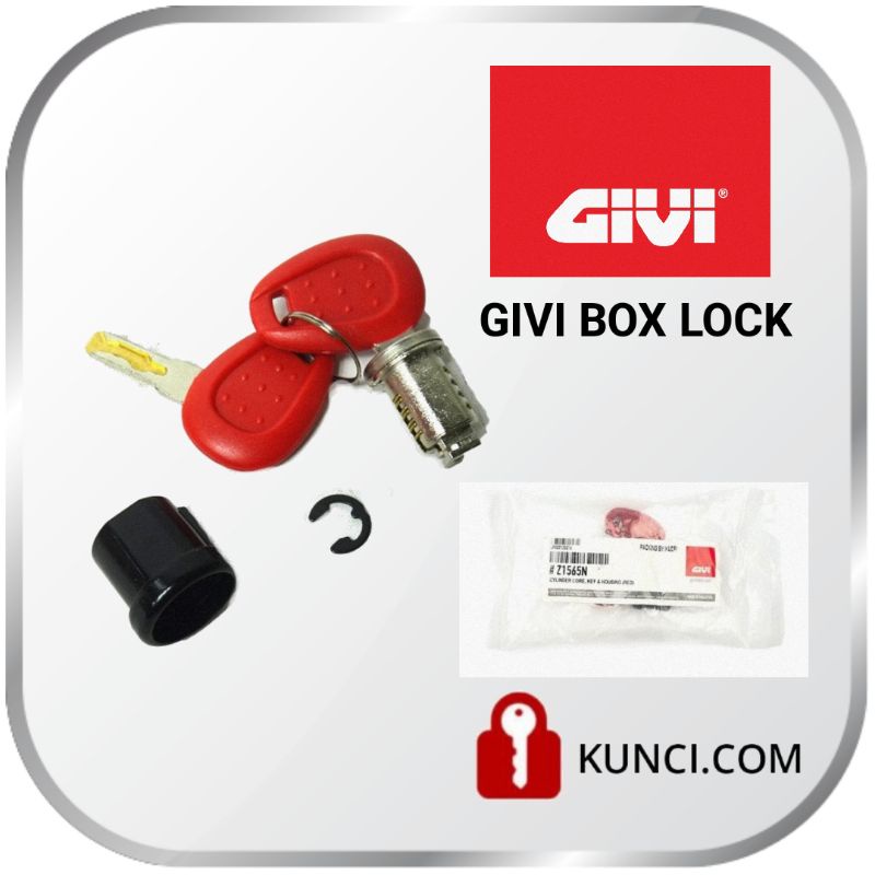 GIVI BOX KEY LOCK SET #Z1565N (NEW STOCK: BLACK KEY) | Shopee Malaysia