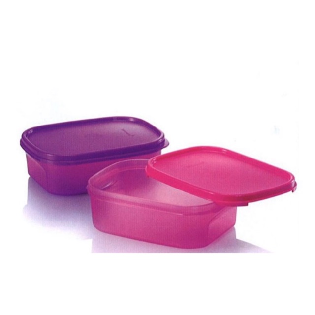 Clearance Tupperware Mini Rectangular 850ml (1) random colour | Shopee ...