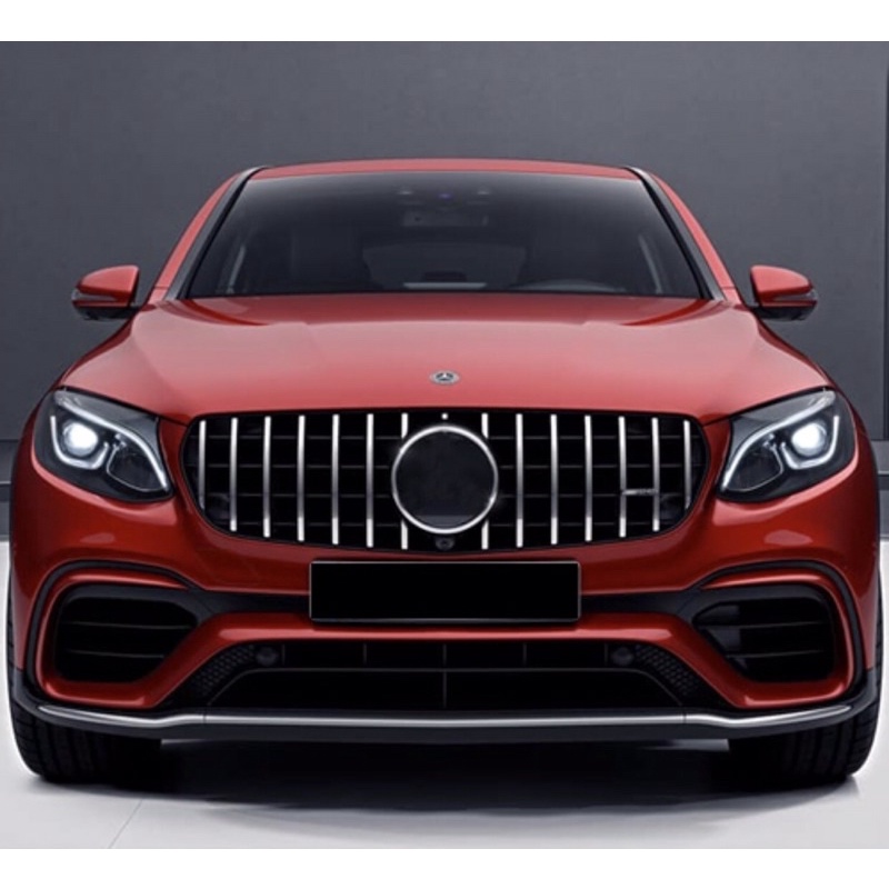 MERCEDES GLC X253 GT63S FRONT BUMPER PP WITH GT FRONT GRILLE | Shopee ...
