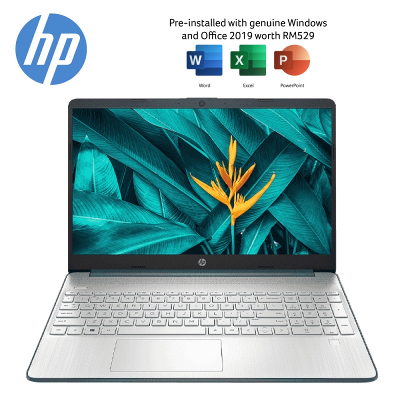 HP 15s-Eq2070AU 15.6'' FHD Laptop Spruce Blue ( Ryzen 5 5500U, 8GB ...