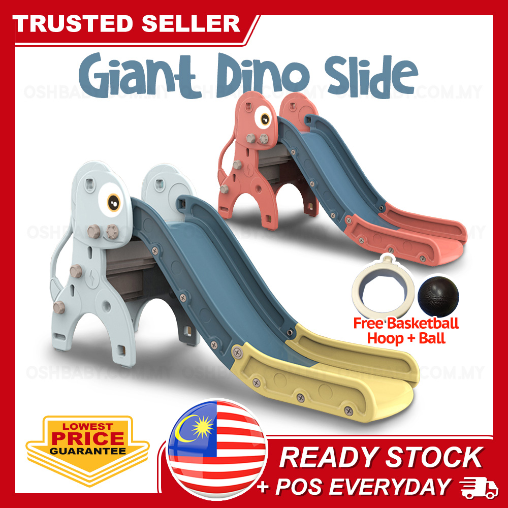 GIANT DINO SLIDE / Kids slide Gelongsor *BorongExpress | Shopee Malaysia