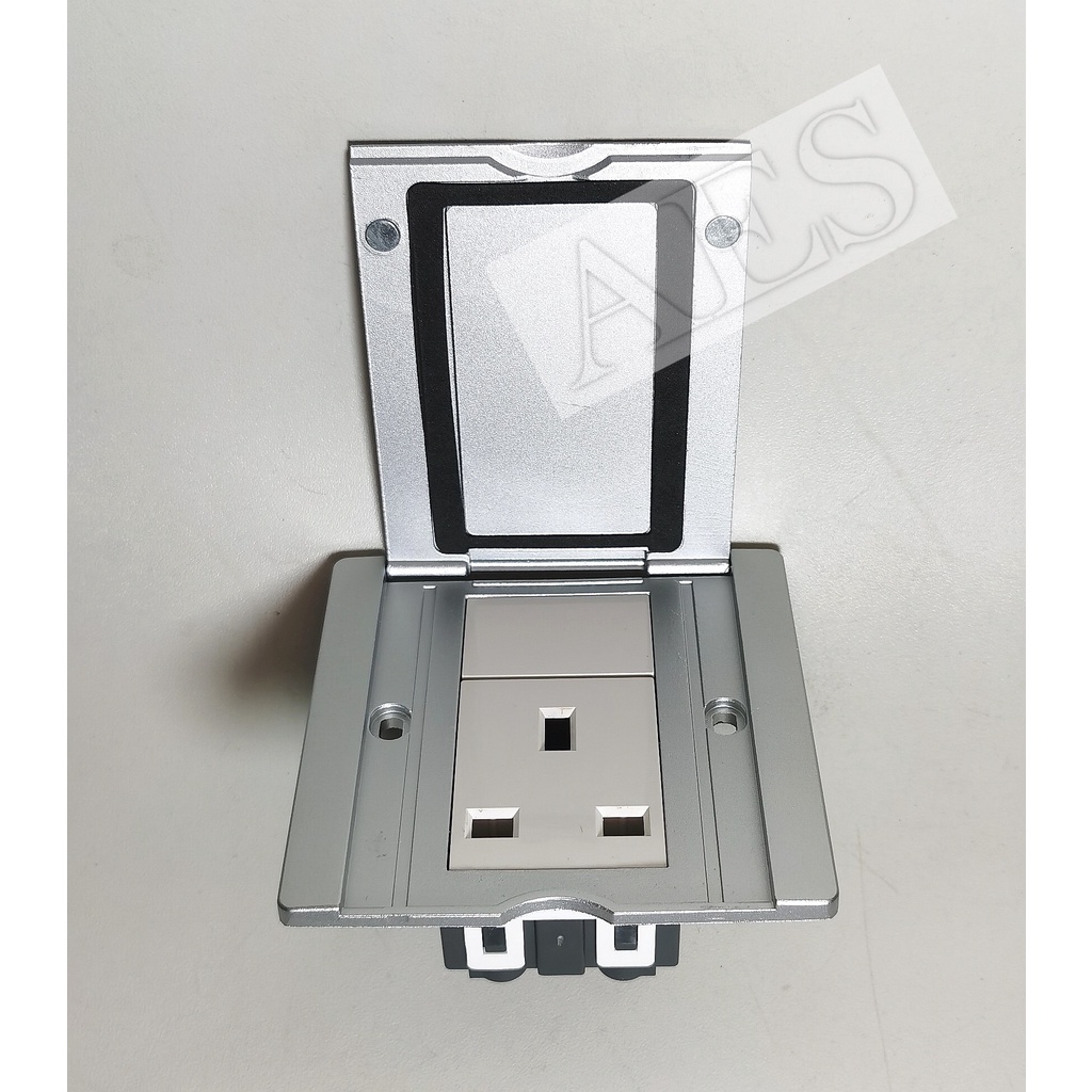 Heavy Duty 13A 250V Metal Floor Mounted Unswitch Socket Outlet With ...