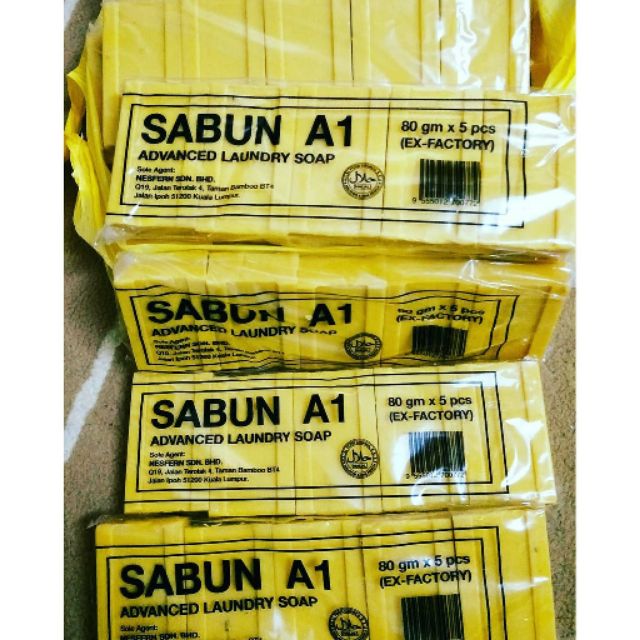 Sabun Ganso Viral A1 Advanced Laundry Soap / Sabun Basuh Ganso Viral ...