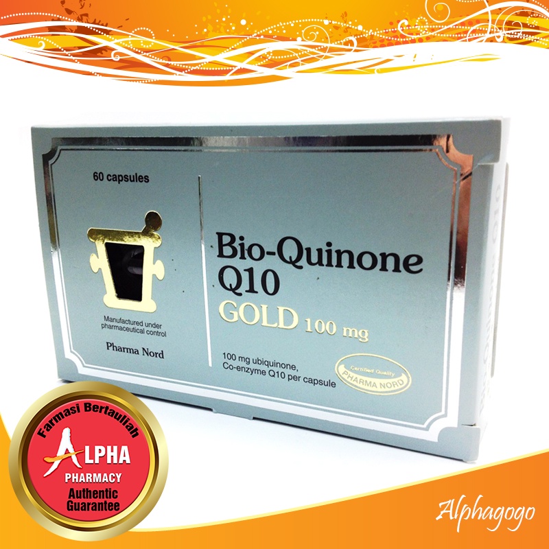 BIO-QUINONE Q10 GOLD 100mg (60 Capsules) | Shopee Malaysia
