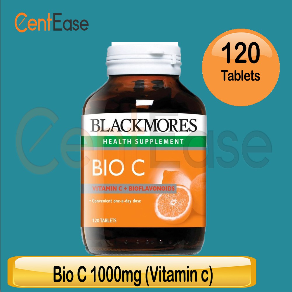Blackmores Bio C 1000mg Health Supplement 120s Tablets - Vitamin C ...