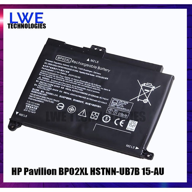 HP Pavilion BP02 BP02XL HSTNN-UB7B 849909-855 15-AU AW AU103tx au104tx ...