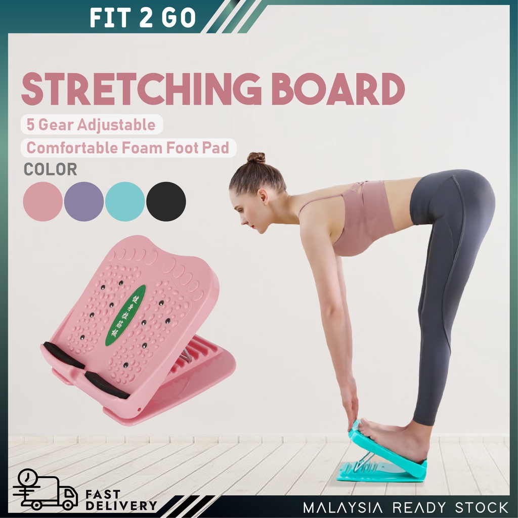 Healthy Stretching Standing Stretch Board Slant Boards Foot Stretcher ...