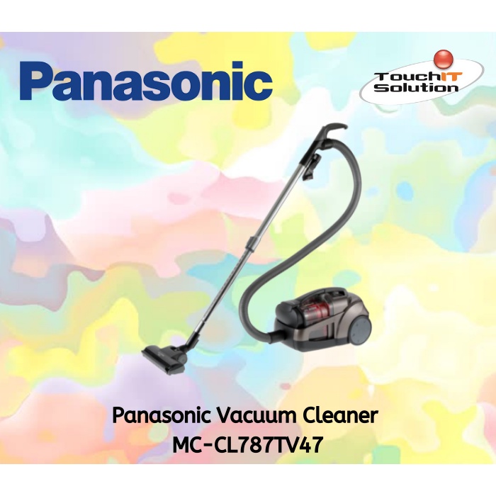 Panasonic 2100W MCCL787TV47 Advanced MEGA Cyclone Bagless Vacuum ...