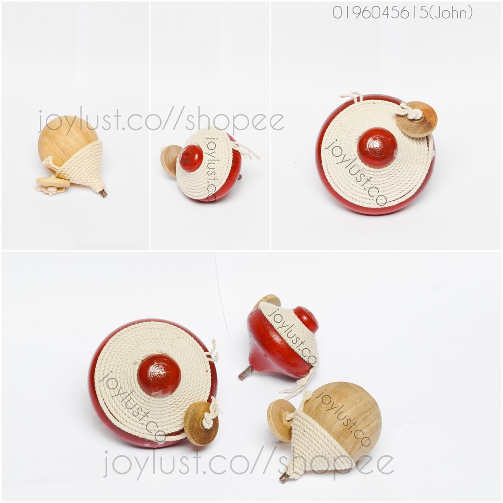 Gasing Kayu Kid's Permainan Tradisional Klasik | Shopee Malaysia