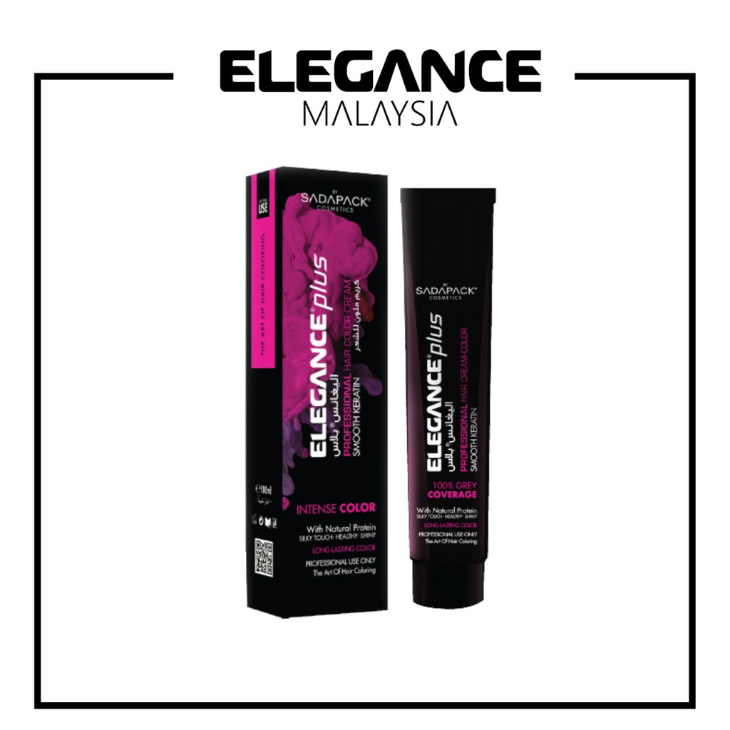 ELEGANCE Hair Color Cream 100ml | Shopee Malaysia