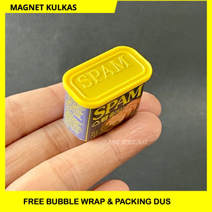 Spam Refrigerator Patch Miniature Magnets | Shopee Malaysia