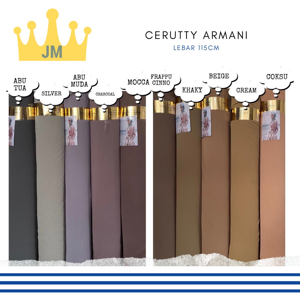 Cerruti Babydoll Armani Fabric 44 (Min 1 ROLL, Not Meter) | Shopee Malaysia