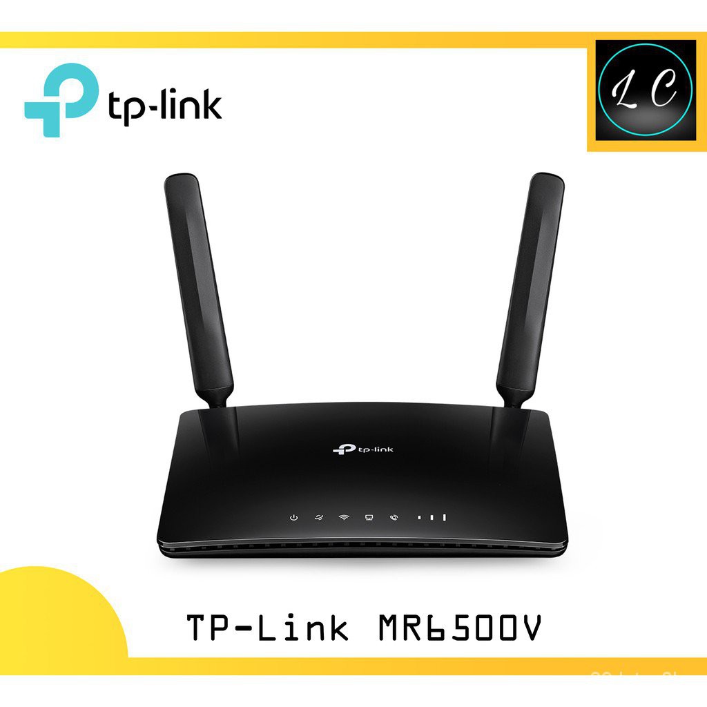 recommendedTP-Link TL-MR6500v N300 4G LTE Telephony SIM WiFi Router Qos ...