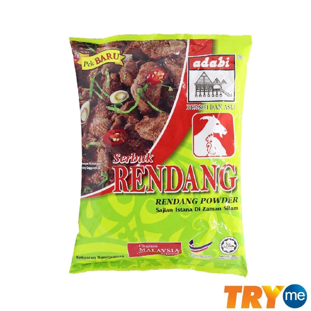 Adabi Rempah Rendang Daging - 250g | Shopee Malaysia