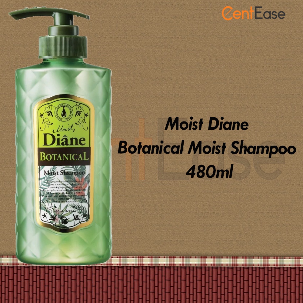 Moist Diane Botanical Moist Hair Shampoo 480ml | Shopee Malaysia