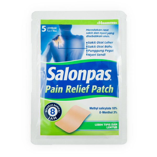 Salonpas Muscle & Joint Pain Relief Patch Pain Relief Patch (Contains 5 ...