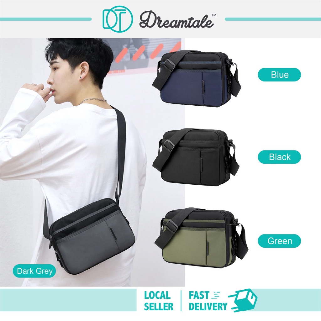 Dreamtale Men Fashion Suoyate Nylon Men Casual Sling Bag ...