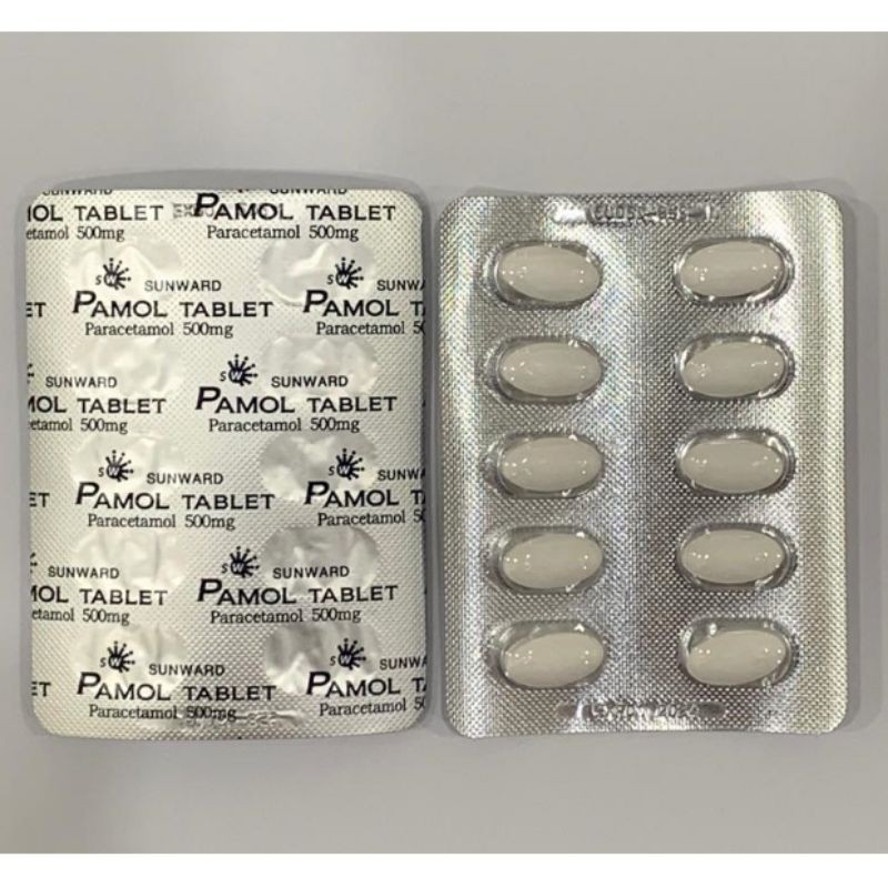 Paracetamol 500mg Pamol Tablet 10's | Shopee Malaysia